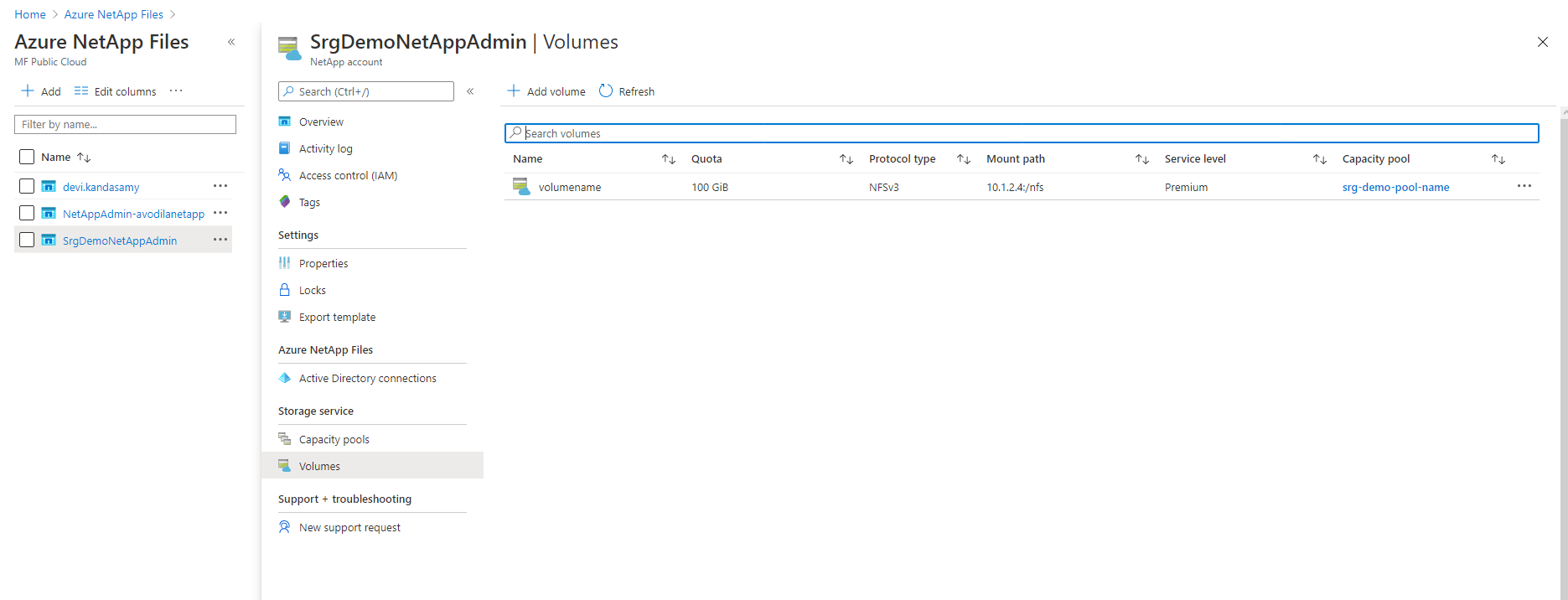 Using NetApp as an NFS Server