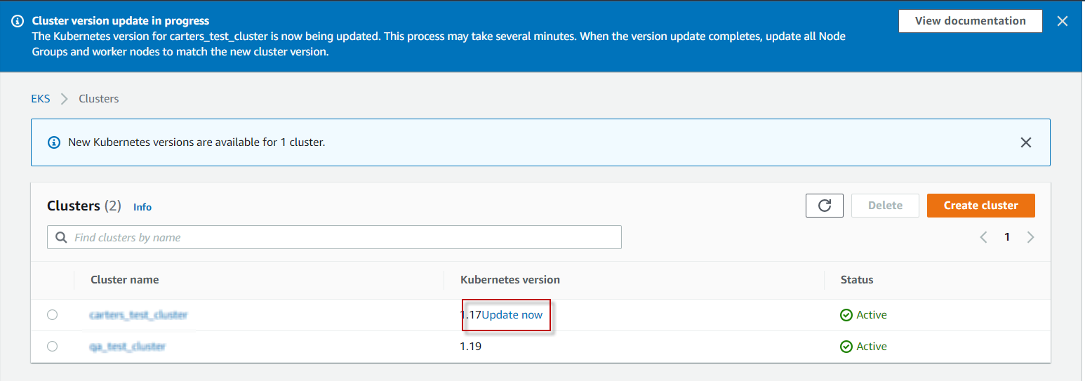 Upgrading An Aws Deployment
