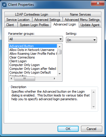 Customizing the Client Login - Client for Open Enterprise Server ...