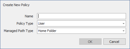 Creating a User Home Folder Policy
