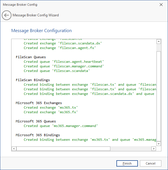 Configuring the Message Broker