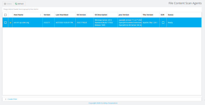 Managing File Content Scans