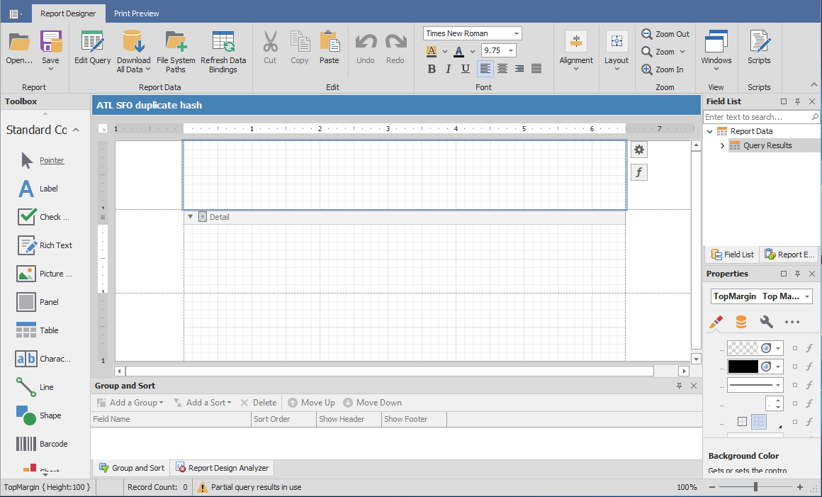 Content Hash Duplicate File Reports