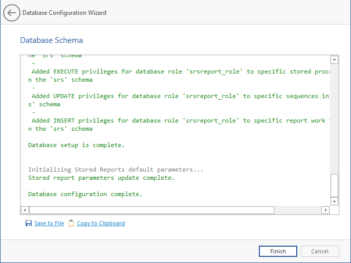 Configuring The Database