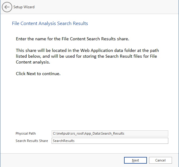 Configuring the Web Application
