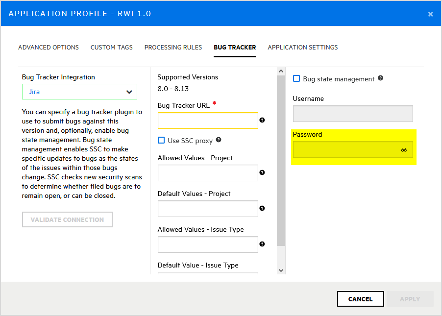 About Bug Tracker Integration