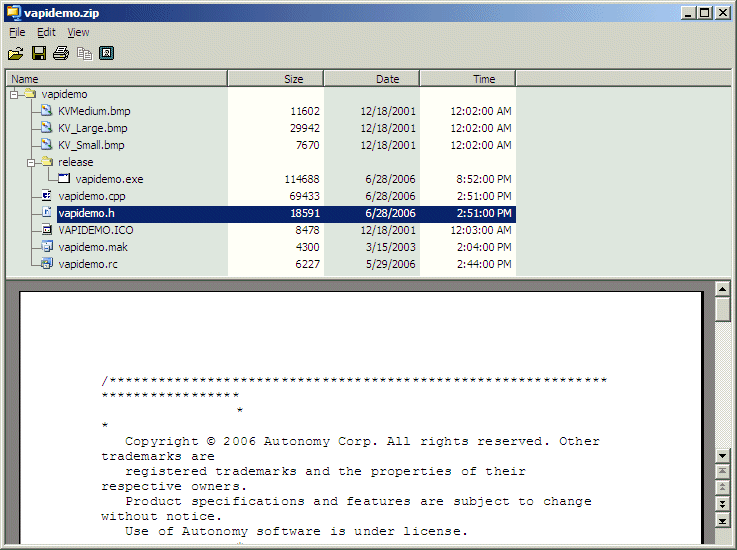 View Container Files
