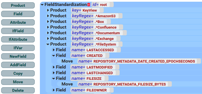 Customize Field Standardization