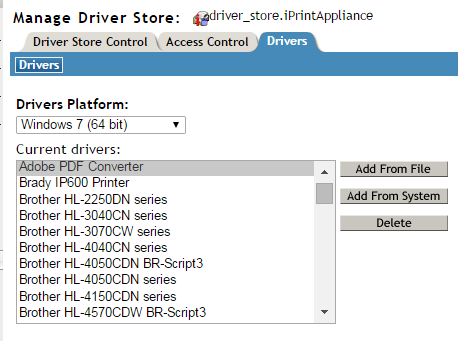 Configuring Printer Drivers - OpenText iPrint Appliance Administration ...