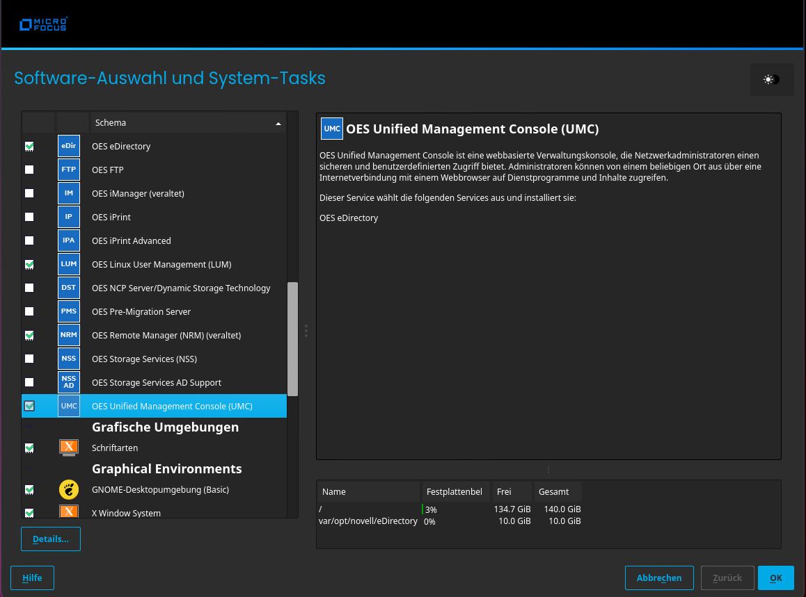 OES 2023 Unified Management Console