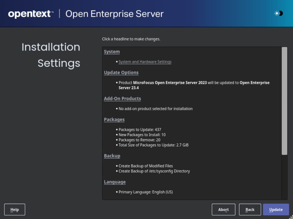 Upgrading OES - OES 23.4: Installation Guide