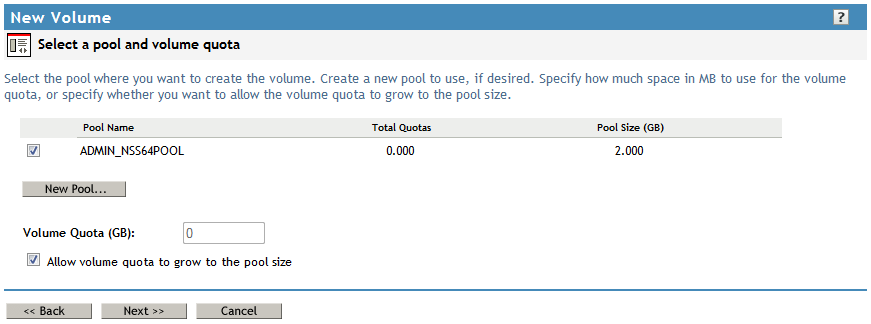 Manging NSS Volume using iManager - Storage Services File System (NSS ...