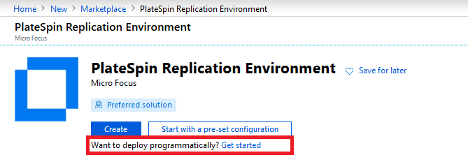 Enabling Platespin Replication Environment For Azure Subscriptions Platespin Migrate 20202
