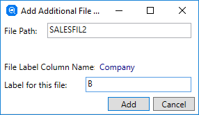 Configuring Tables for Multi-File Support