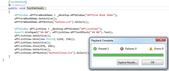 Example: Testing a Visual COBOL Application