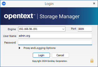 Configuring Storage Manager