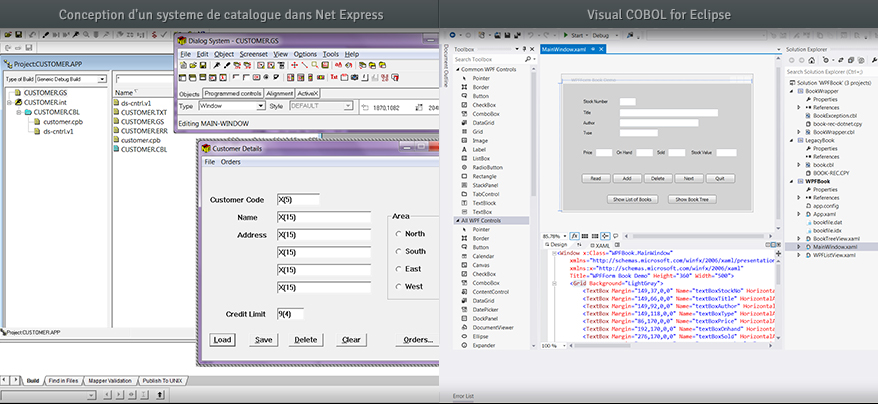 Visual COBOL TEST D'ÉCRAN